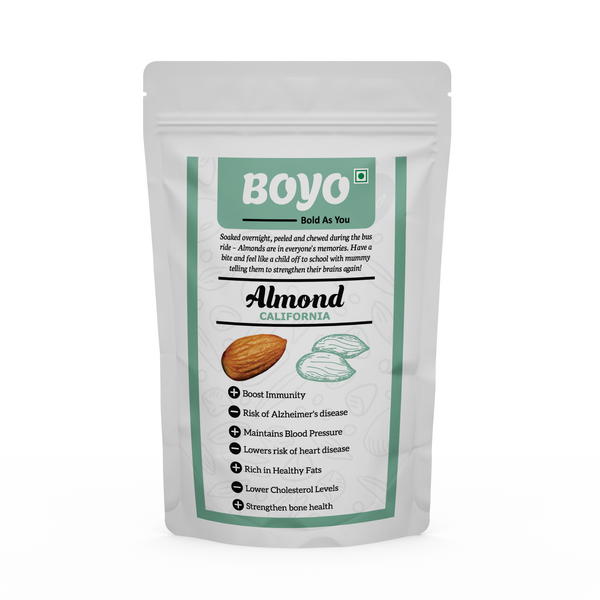 Buy Online Premium quality California Almond 100g – BoYo