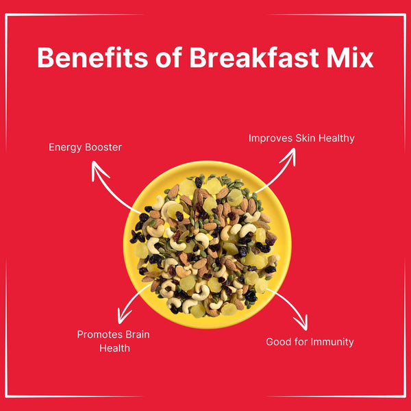 Buy Online Premium Breakfast Trail Mix 250g at Best Price – BoYo